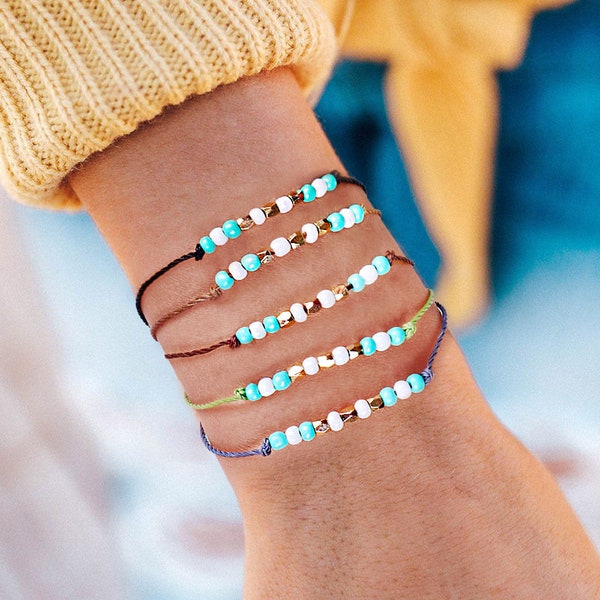 Bead Rope Bracelet - Etsy