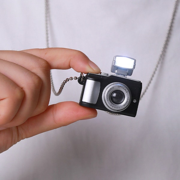 Camera Necklace - Etsy