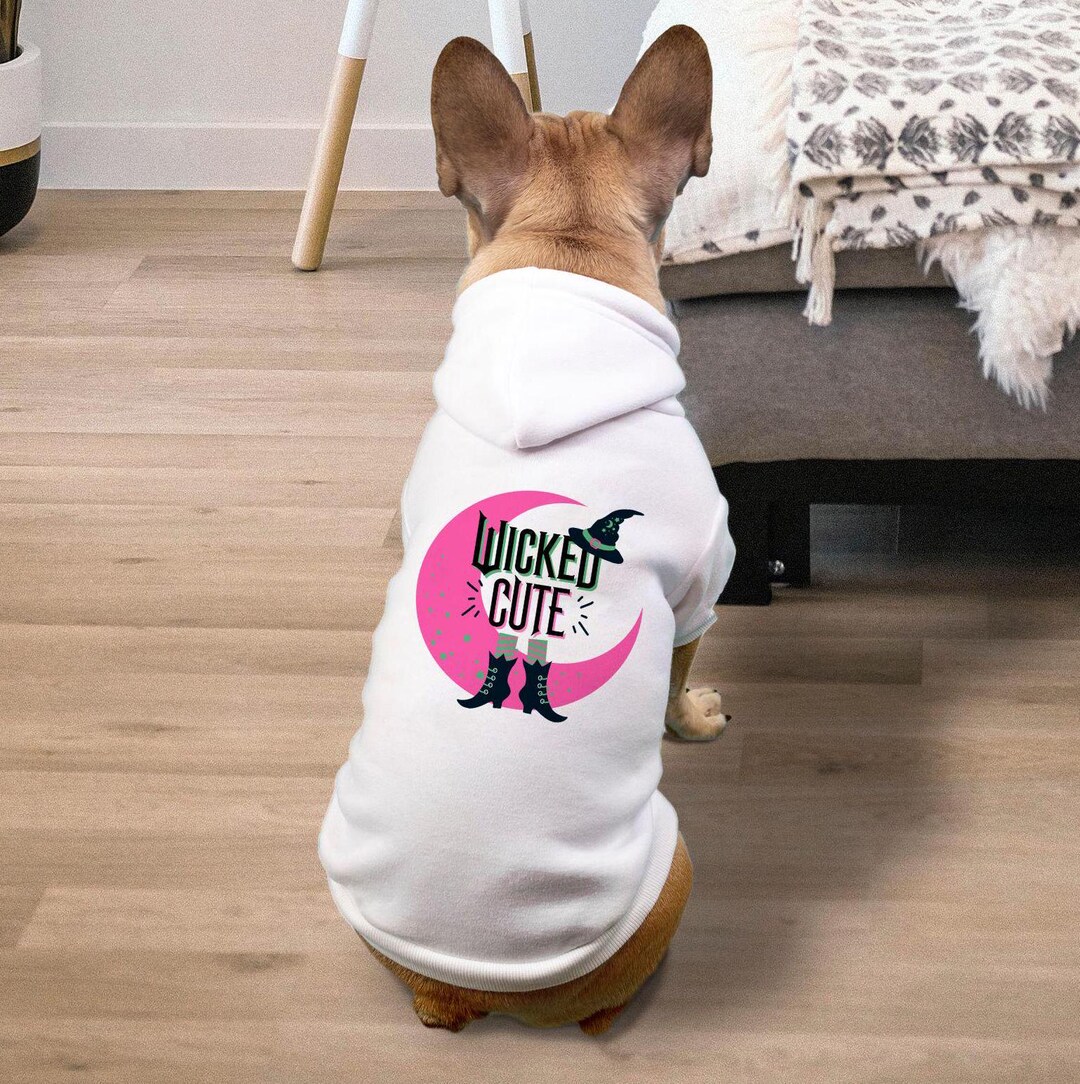 Wicked Cute Movie Dog Fleece Lined Pet Sweatshirt Hoodie Small Breed - Etsy