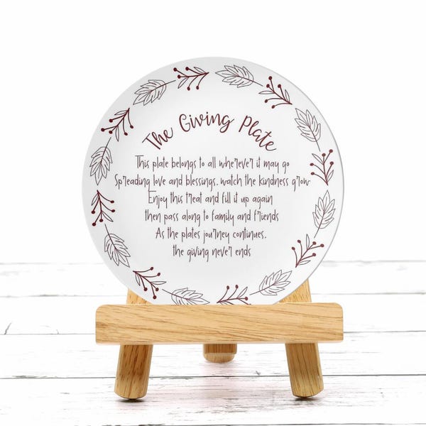 Giving Plate - Etsy Australia