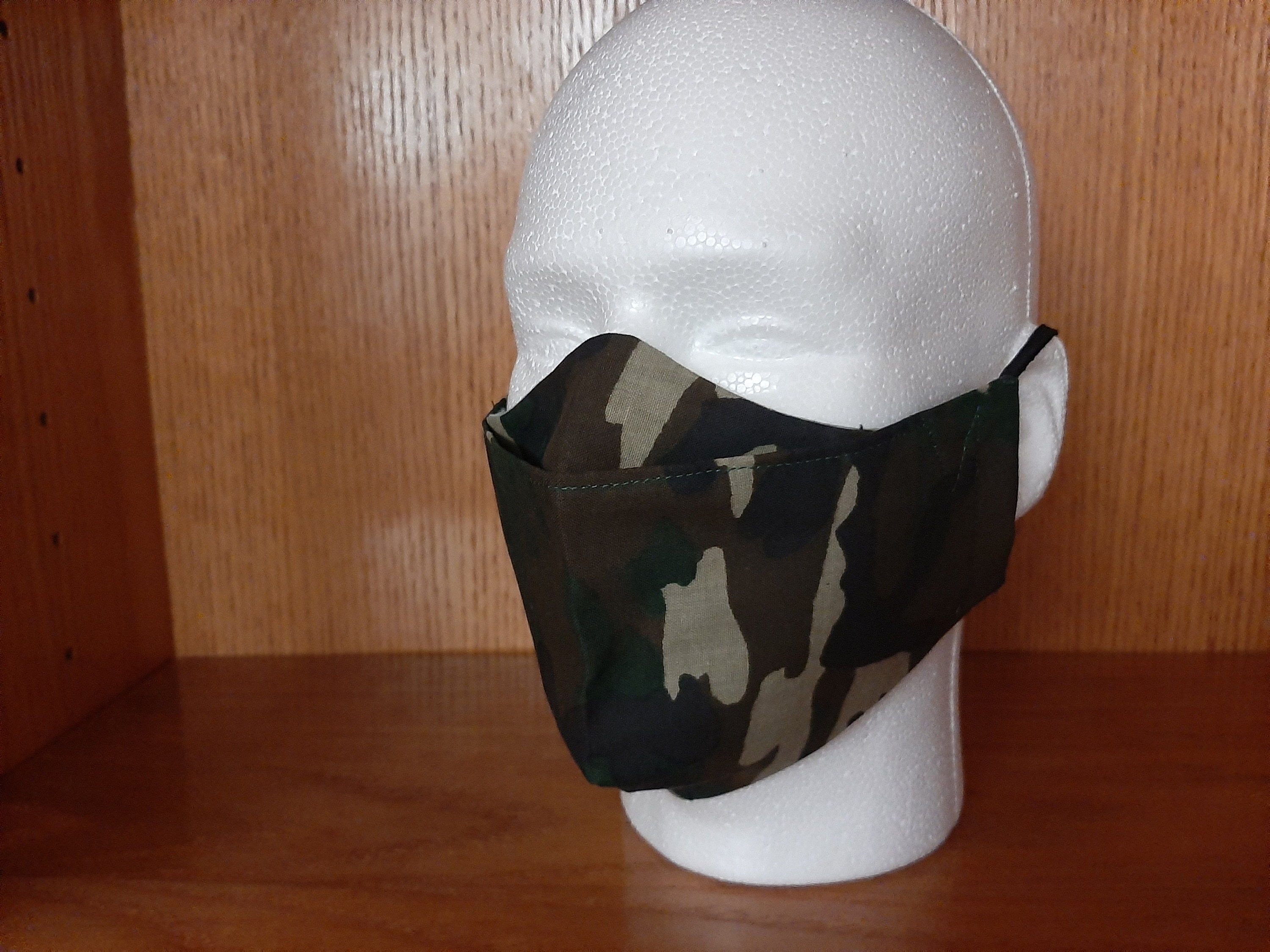 Camo Face Mask Camo Hunting Mask Double Layer Quilters - Etsy.de