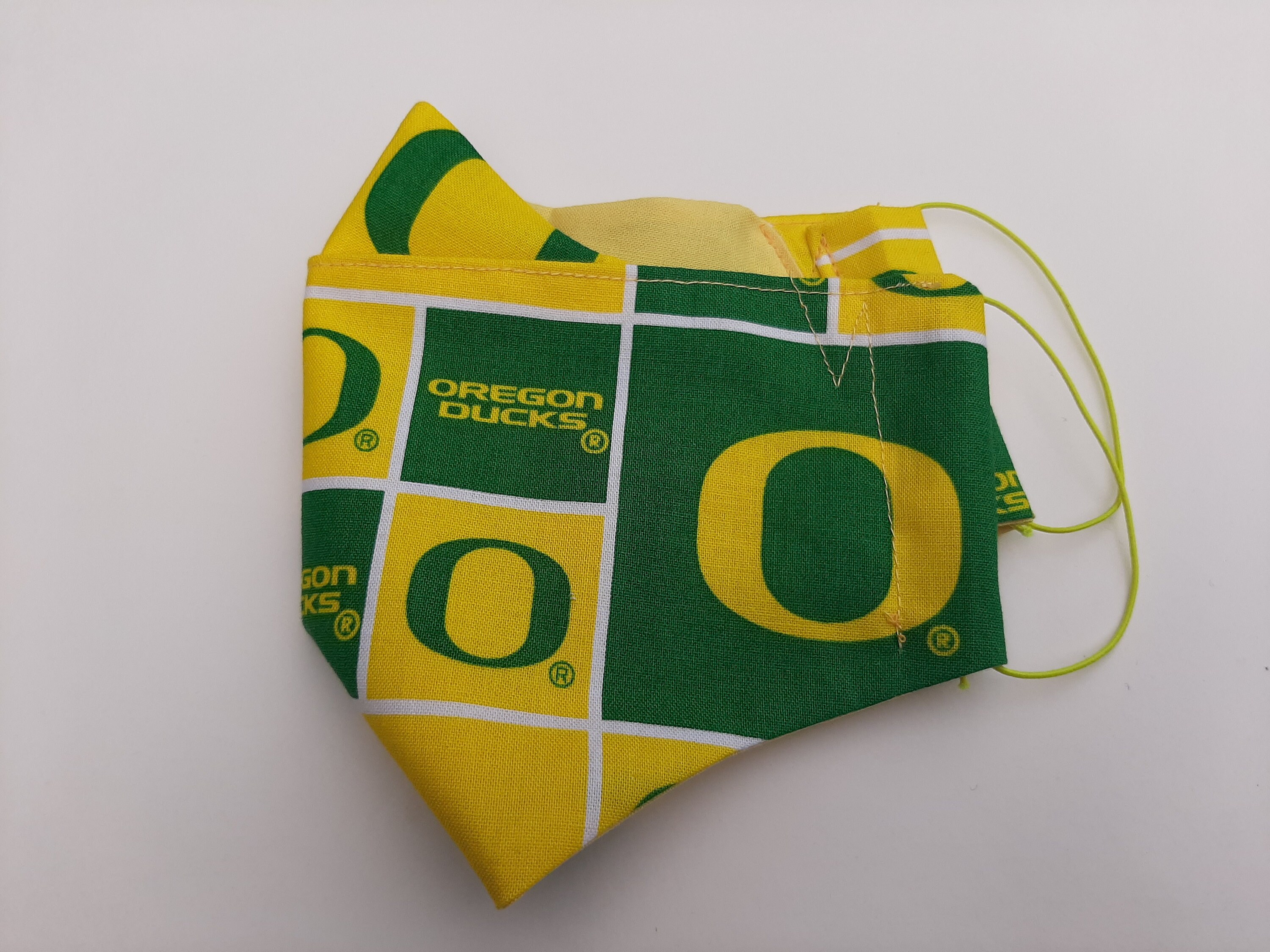 Oregon Ducks Face Mask Double Layer Quilters Cotton With Nose Cover ...