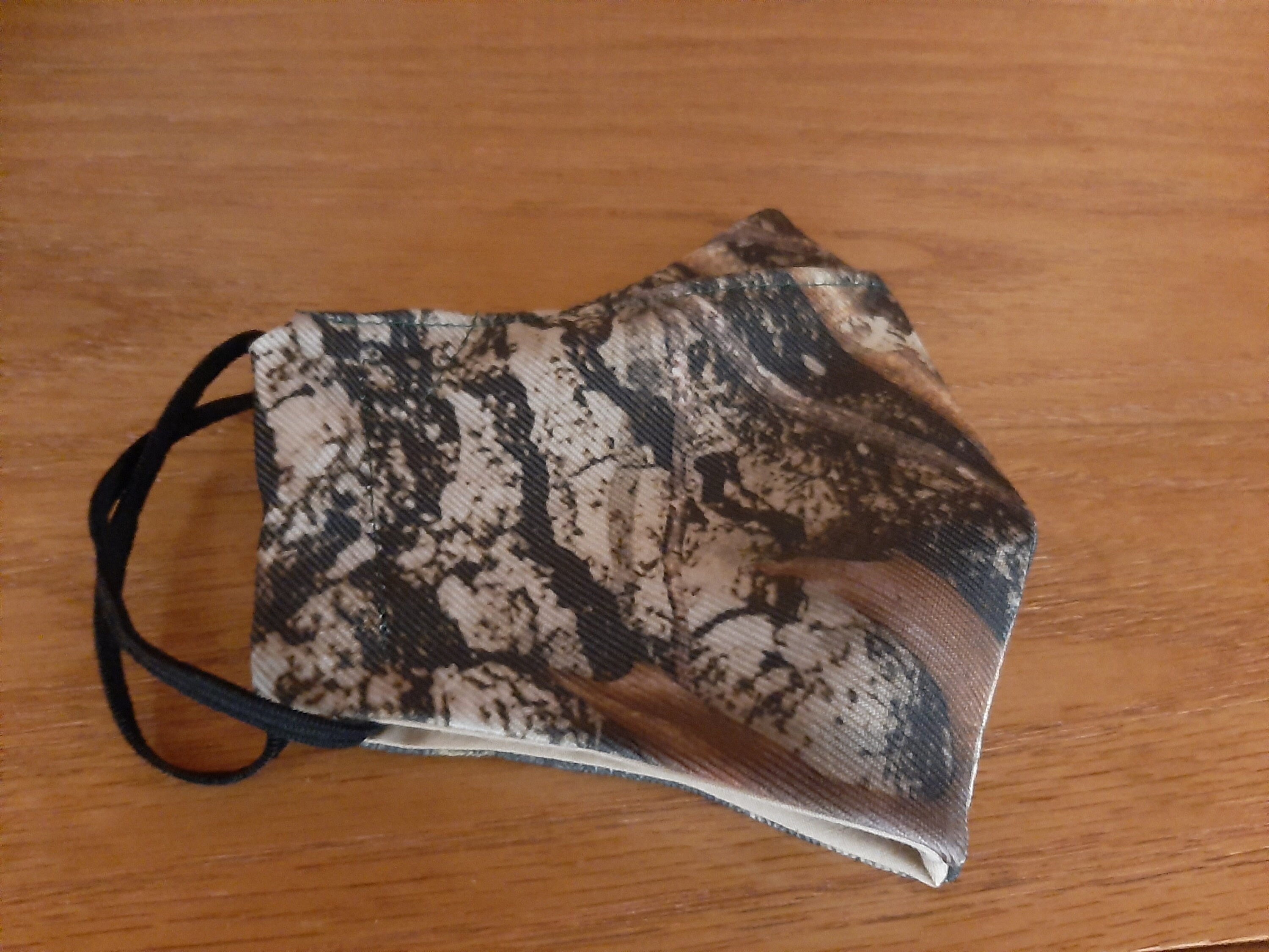 Camo Face Mask Camo Hunting Mask Double Layer Quilters - Etsy.de