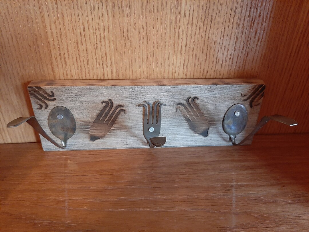 Wood Hanger, Towel Hanger, Kitchen Towel Hanger, Hot Pad Hanger, Barn ...