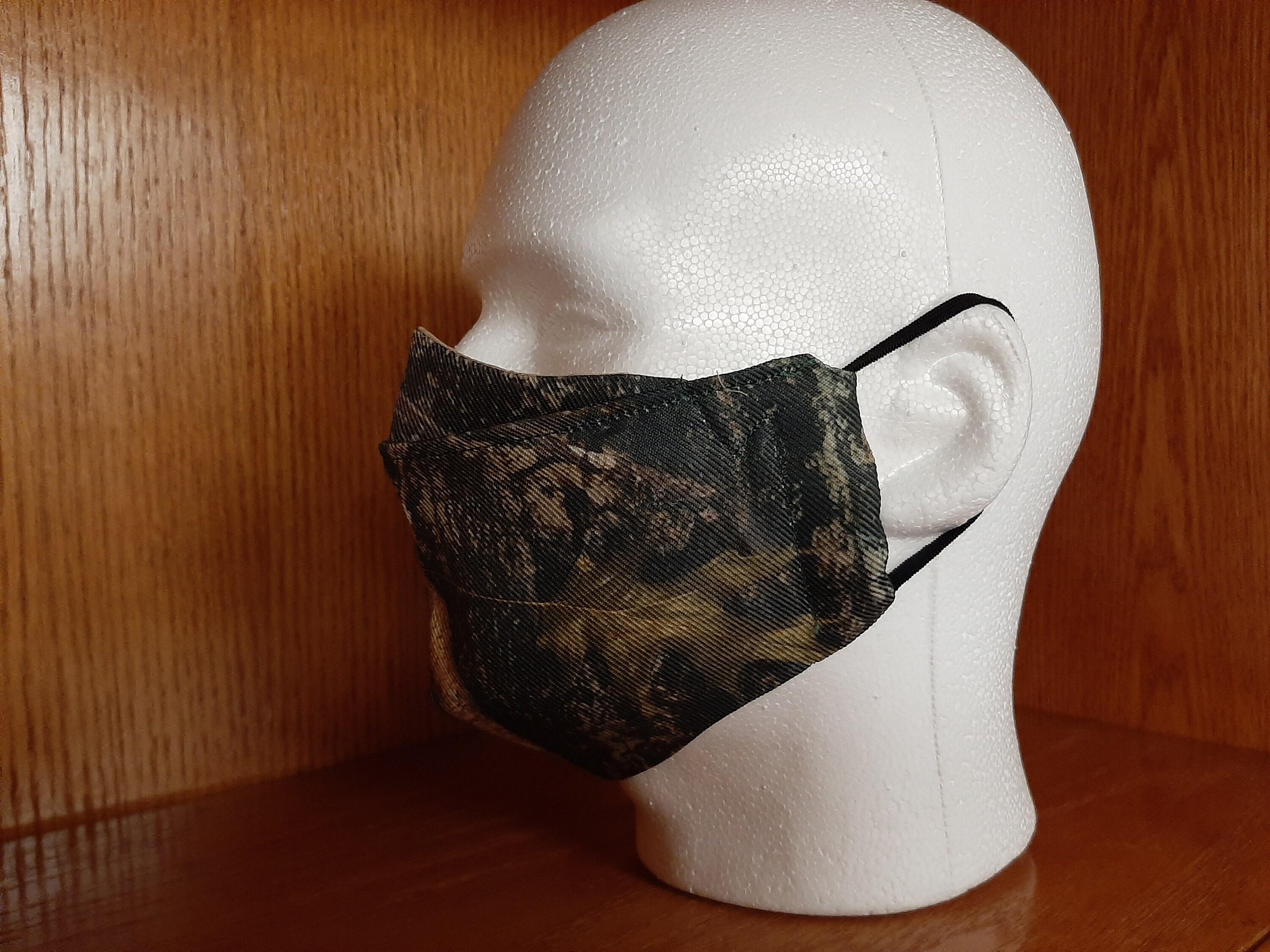 Camo Face Mask Camo Hunting Mask Double Layer Quilters - Etsy.de
