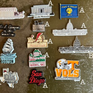 O-Z State Magnets, Vintage Collectible & Home State Gifts, Magnet ...