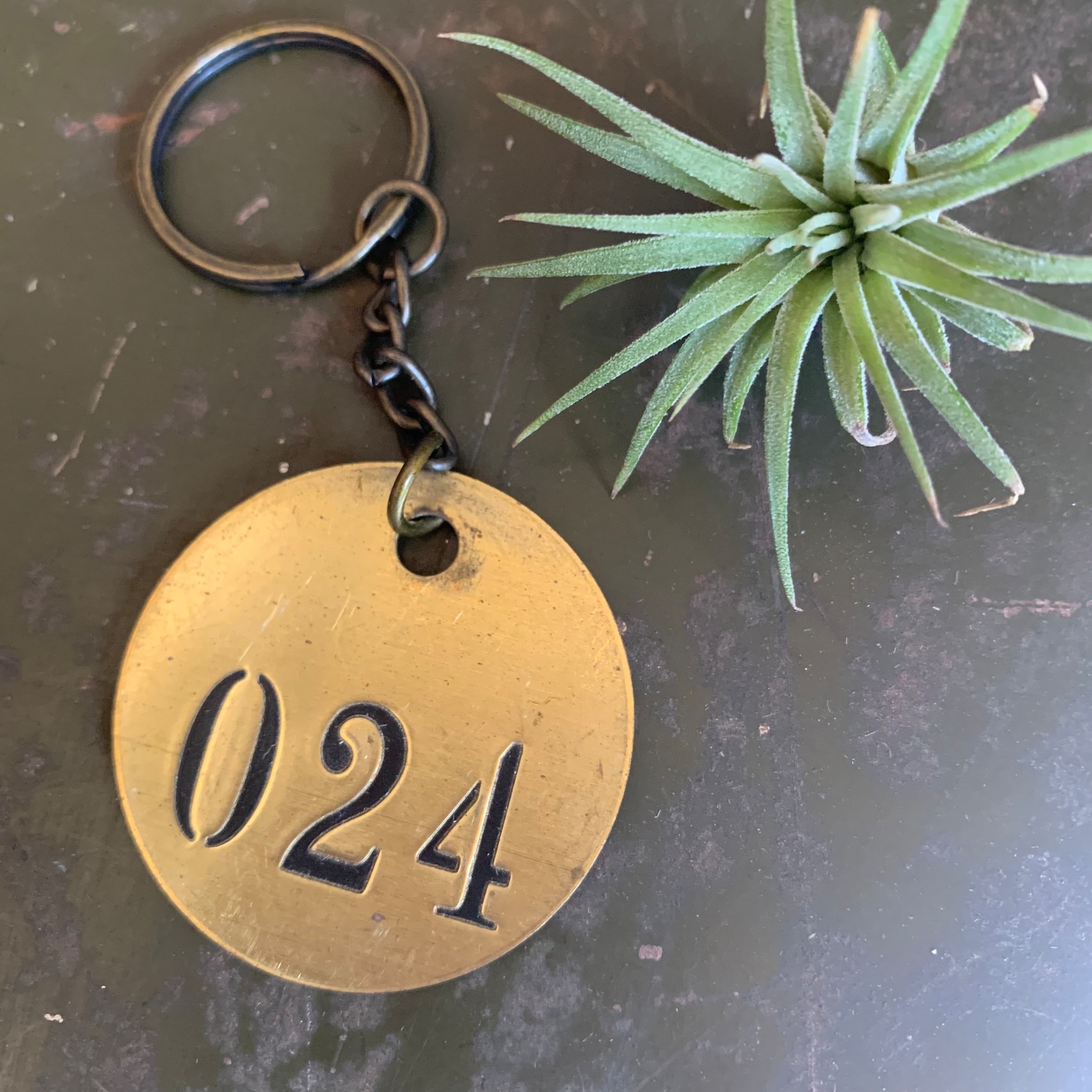 Vintage Brass Number Tags, Metal Key Fobs, Farmhouse Decor - Etsy