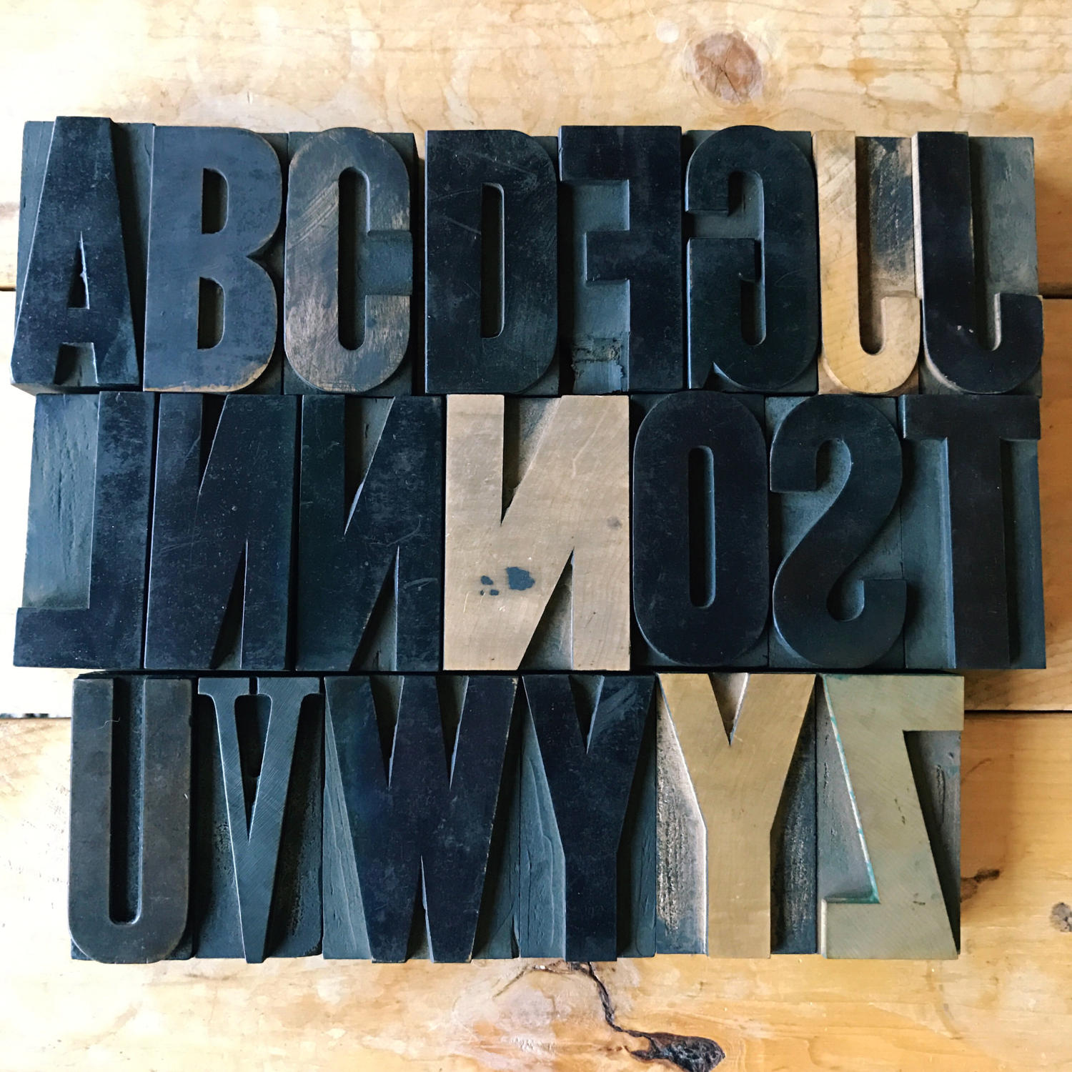3 1/4 Inch Letterpress Pick Your Letters Vintage | Etsy