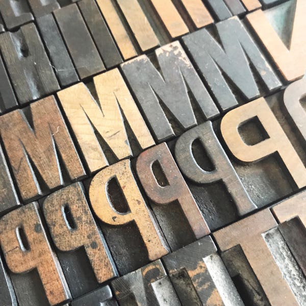 Wood Letter Blocks - Etsy