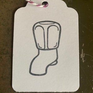 Vintage Bold Outline Water Tap Stamp, Faucet Wood Stamps, Water ...