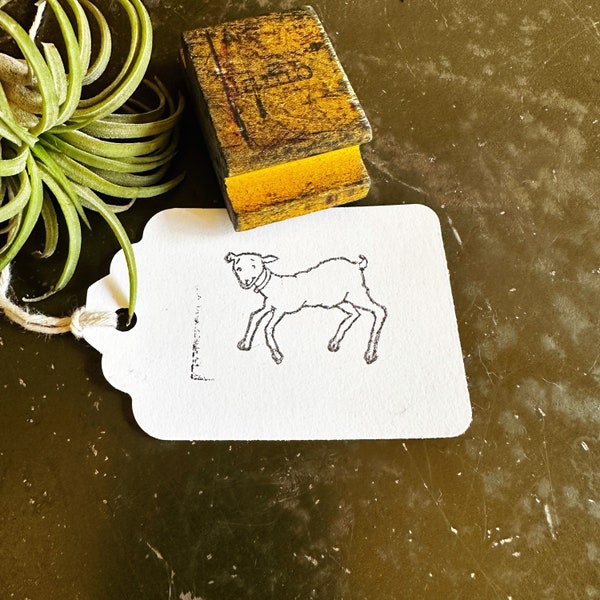 Lamb Stamp - Etsy