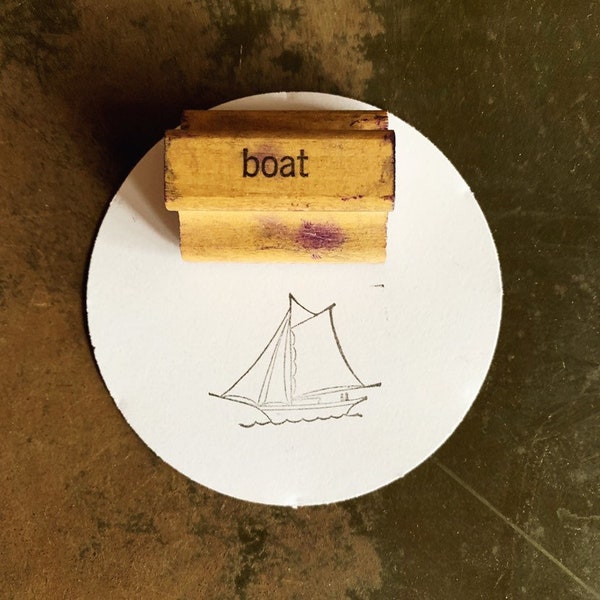 Boat Stamps - Etsy
