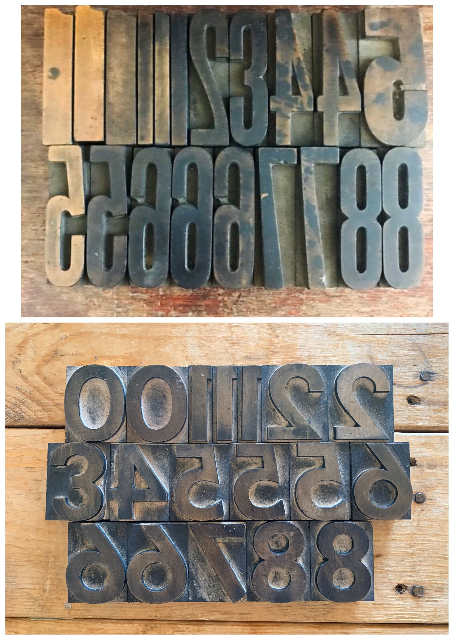2" Sold by the Number Letterpress, Print Shop Gifts for Printers ...
