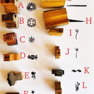 Vintage Rubber Design Stamps YOU CHOOSE Antique Picture - Etsy