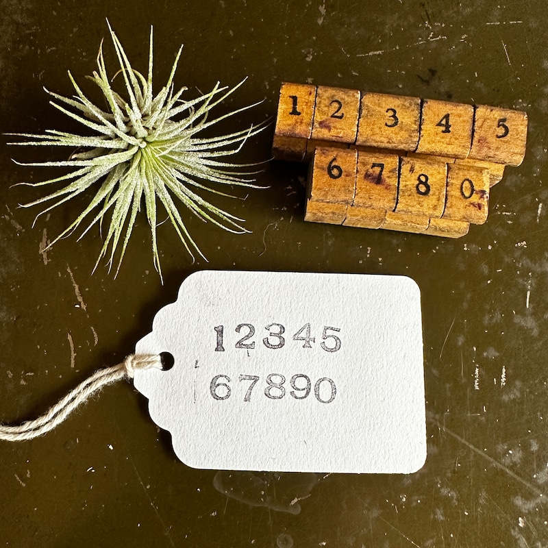 Number Stamps - Etsy