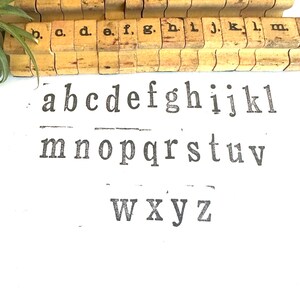 Alphabet Stamps - Etsy
