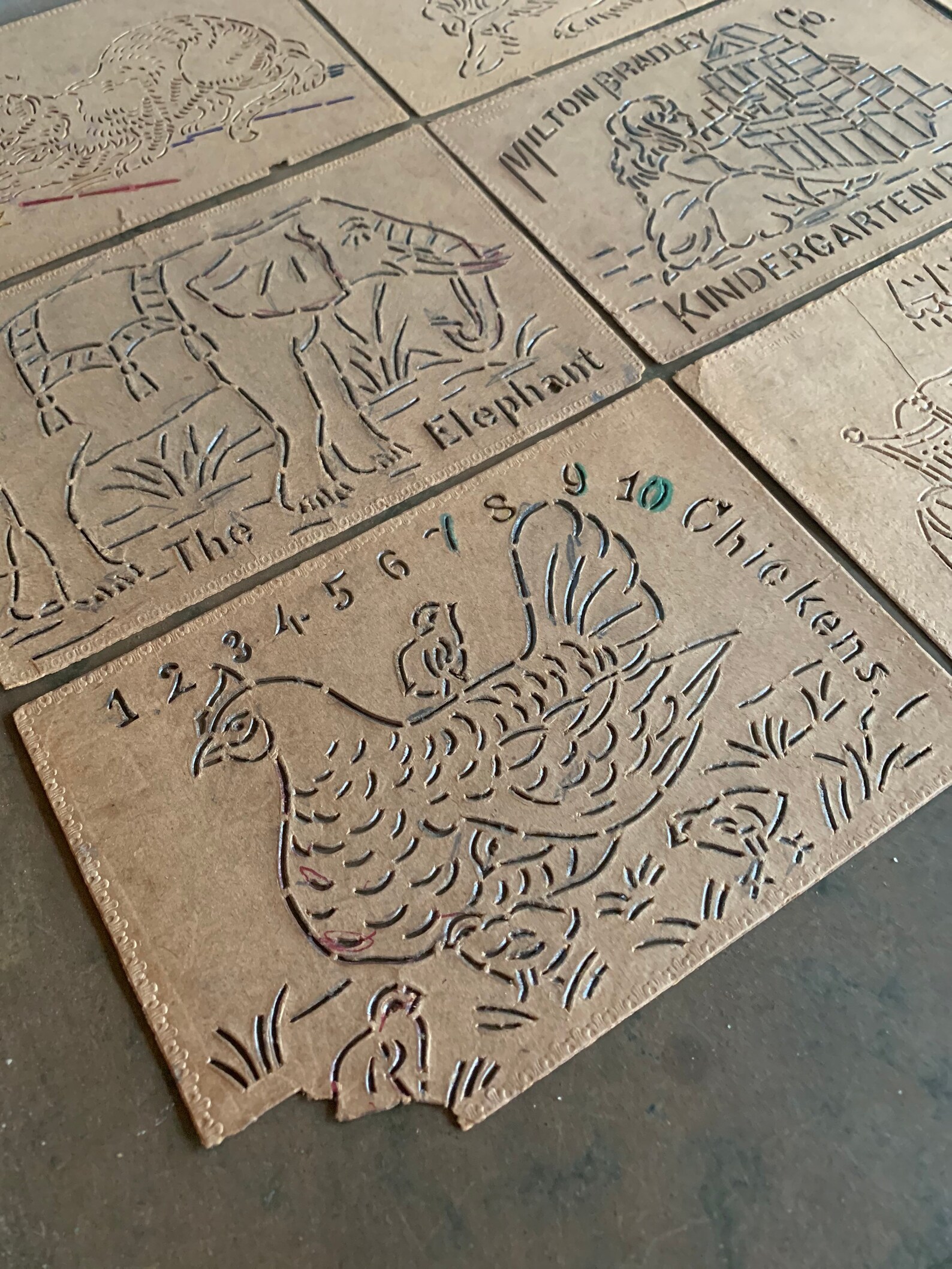 Vintage Paper Stencils From Germany for Farmhouse Decor, Embroidery ...