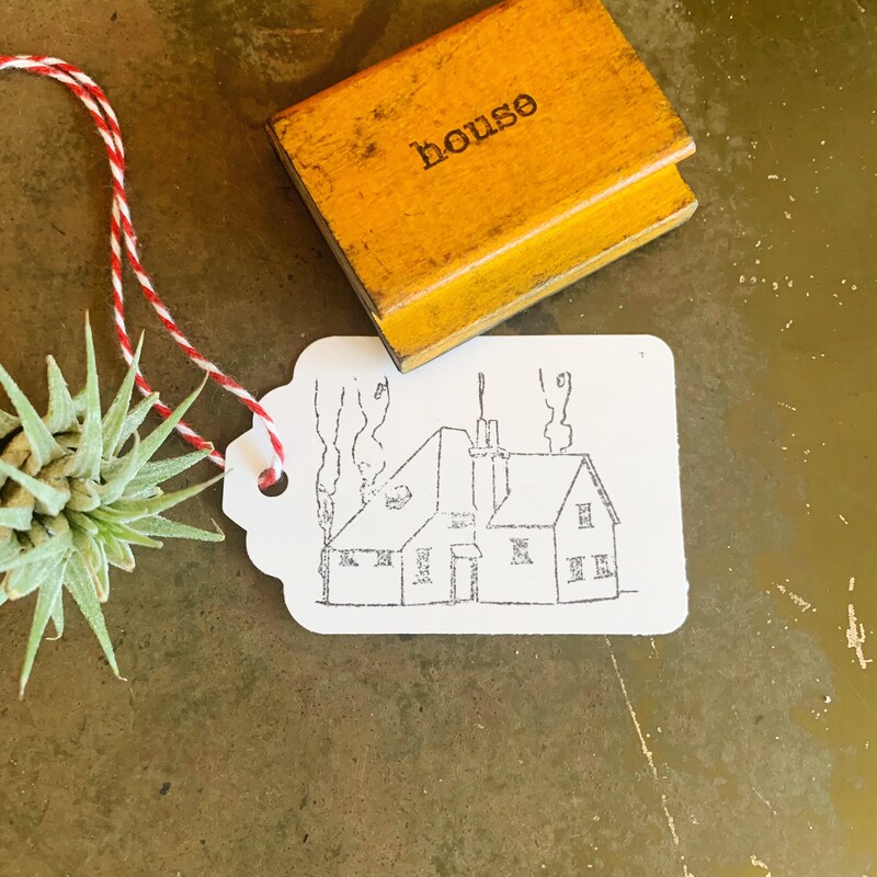 House Stamp - Etsy