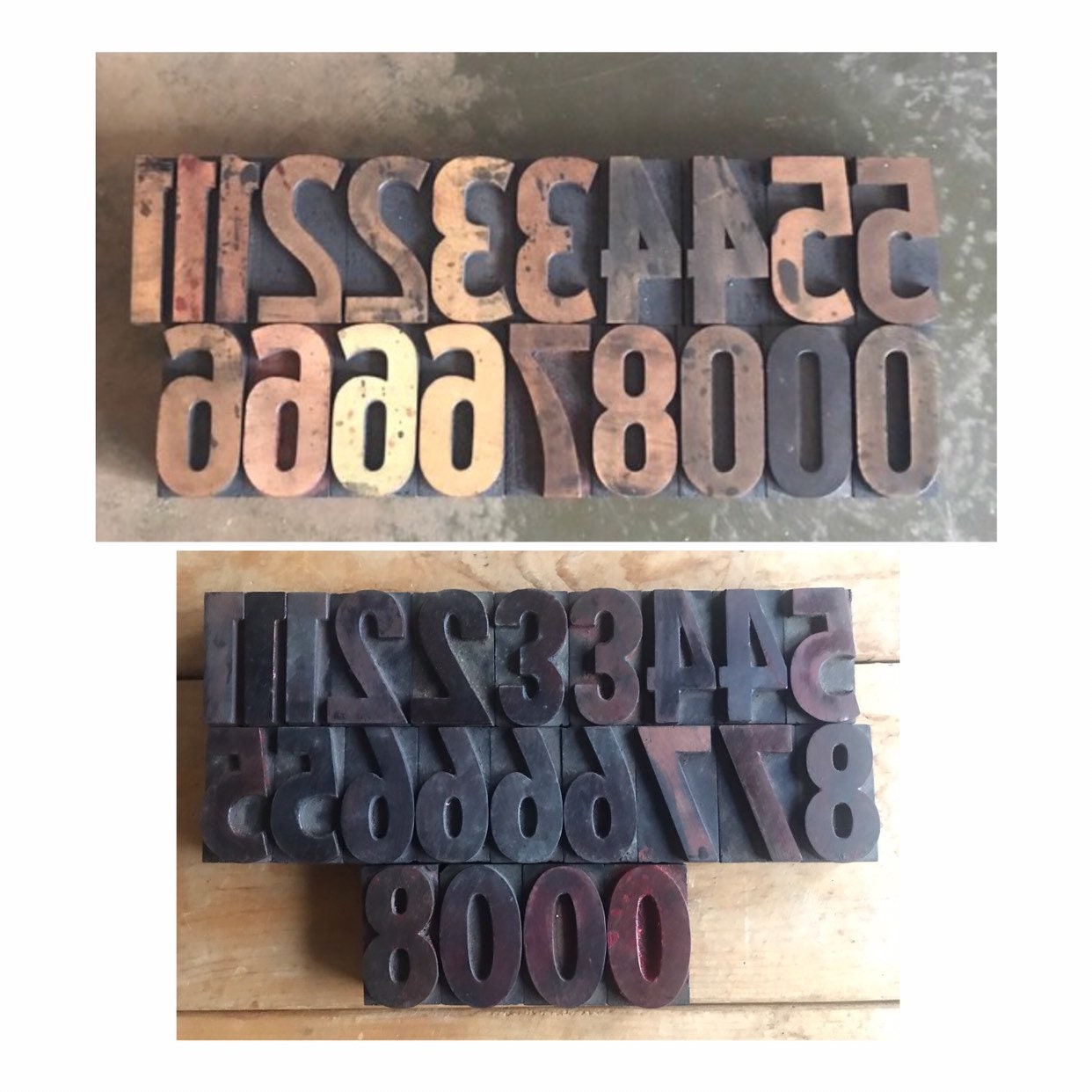 2" Sold by the Number Letterpress, Print Shop Gifts for Printers ...