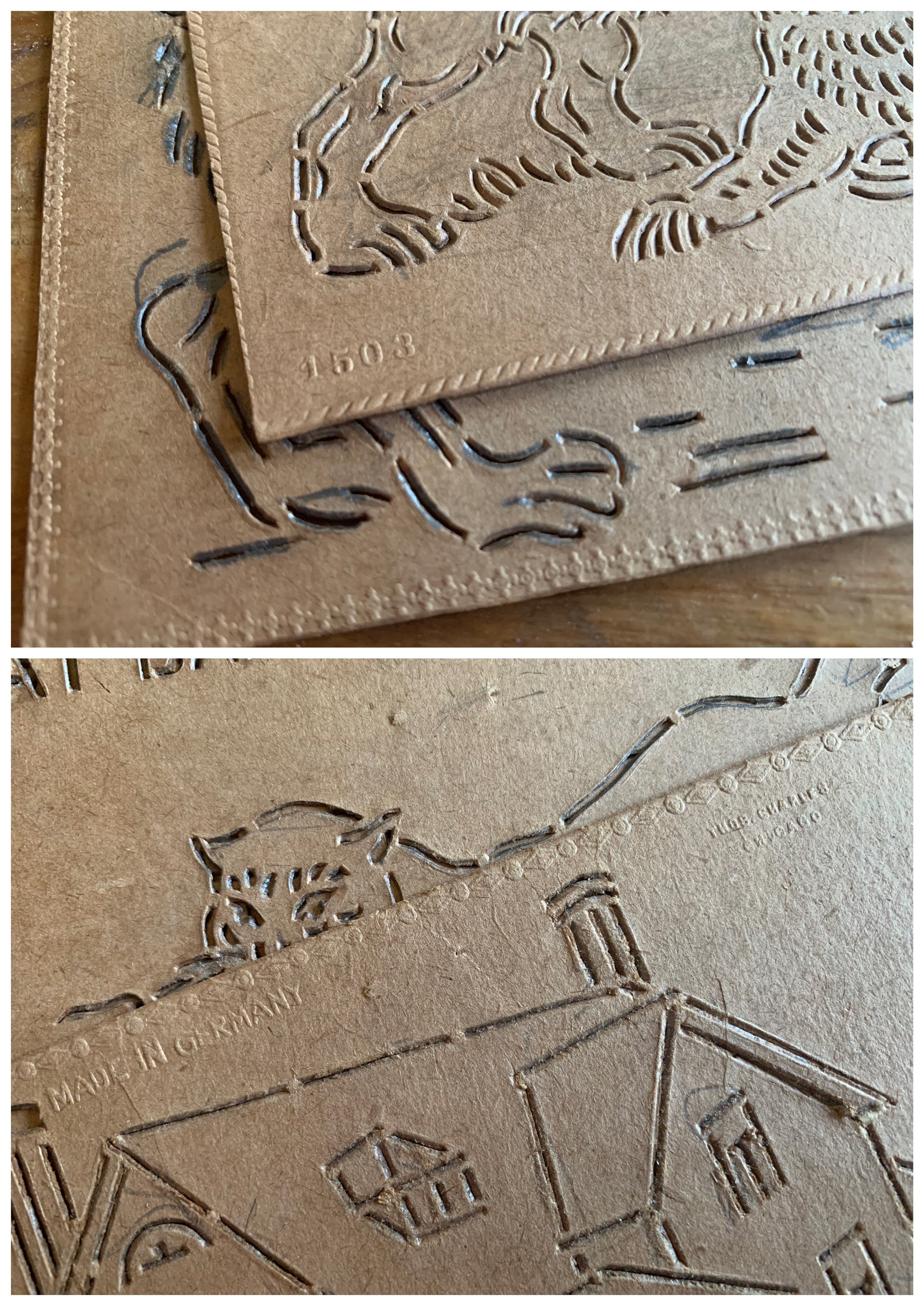 Vintage Paper Stencils From Germany for Farmhouse Decor, Embroidery ...