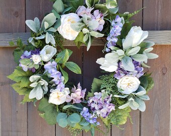 Spring door wreaths | Etsy