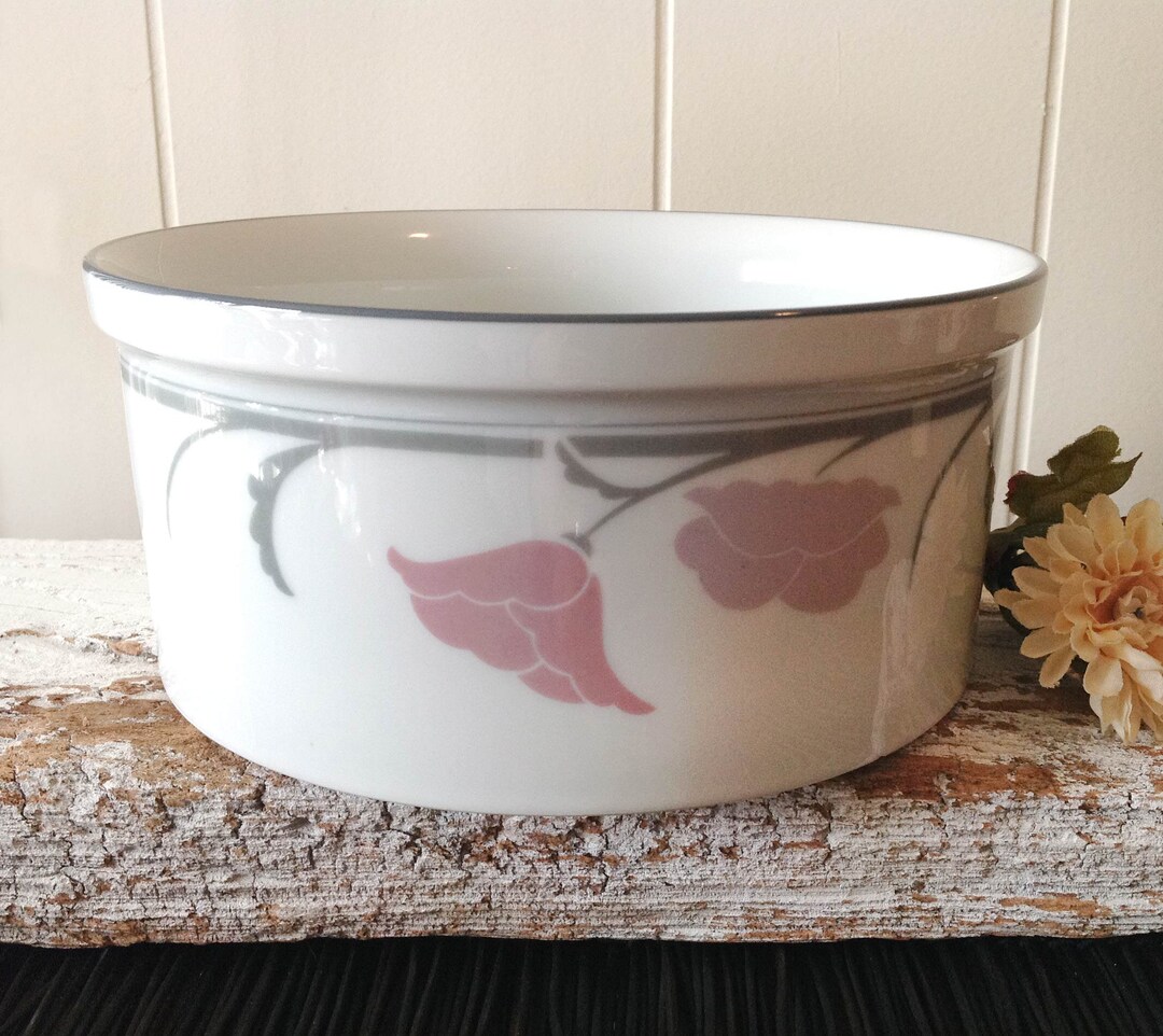 Dansk Tivoli Belles Fleurs Large Round Casserole Dish, Oven Baker ...