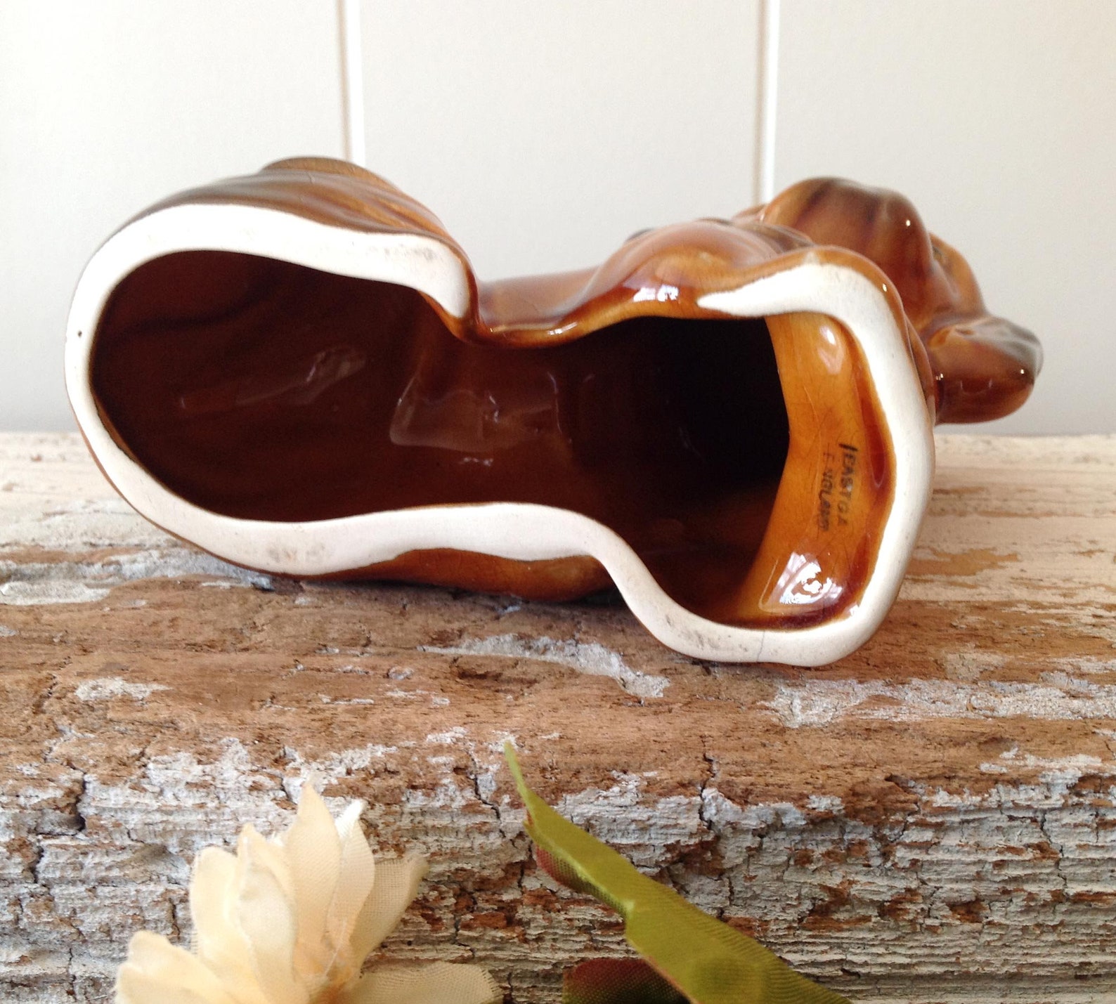 Vintage Eastgate Pottery Pekingese Dog Figurine, Collectible, Caramel ...