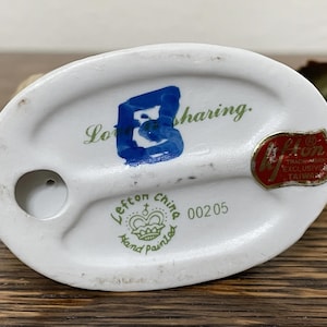 Vintage Lefton China Porcelain Figurine, Children, White Cat, Little ...