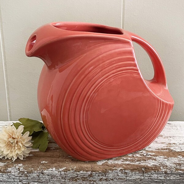 Fiestaware Pitcher - Etsy