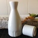 Vintage Chinese Illustrated Sake Pitcher, Small Cup, White Porcelain ...