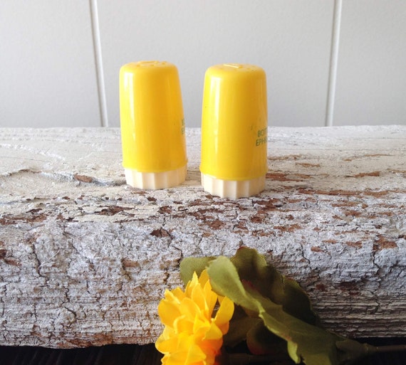 Yellow salt and pepper shakers store