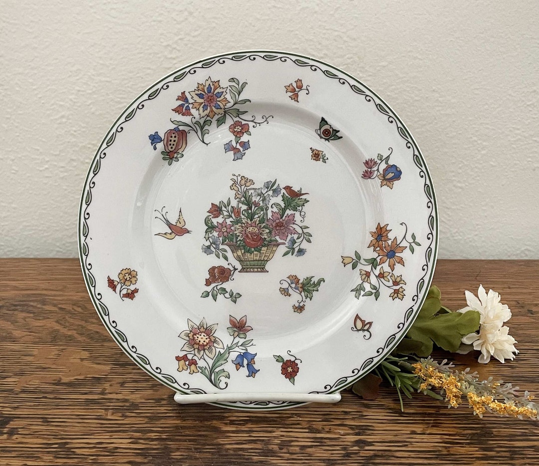 Antique OP Co Syracuse China "roslyn" Side, Dessert, Salad Plate, 8", 1916, Diamond Stamp ...