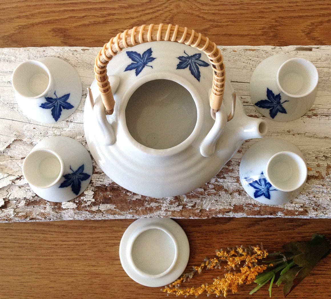Vintage Japanese Small Teapot Hot Saki Sake Kettle 4 Cups | Etsy