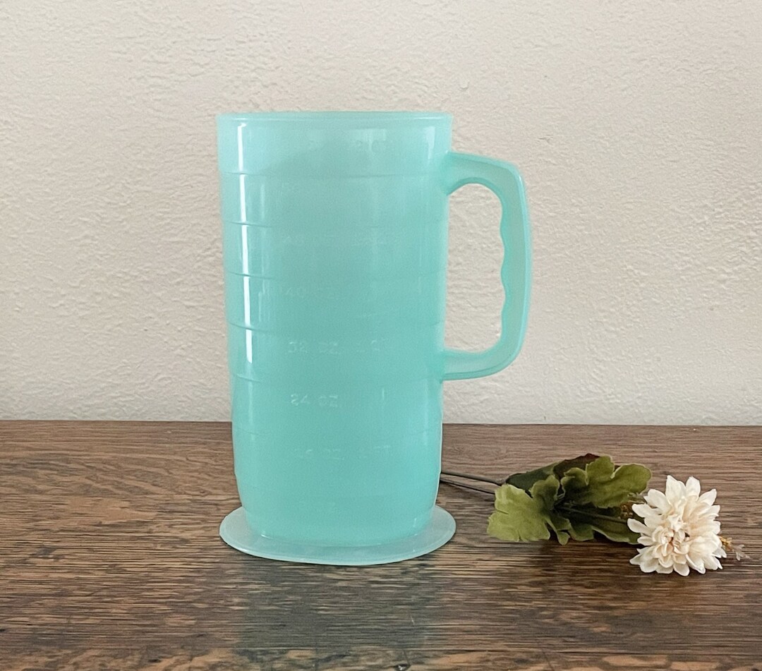 Blisscraft of Hollywood 1960s Large Jadeite Plastic Pitcher, 64 Oz, No ...