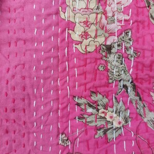 Pink Kimono Jacket in Cotton - Etsy