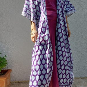 Unique Piece Beach Cover up in Soft Cotton, Summer Outfit, Exclusive ...