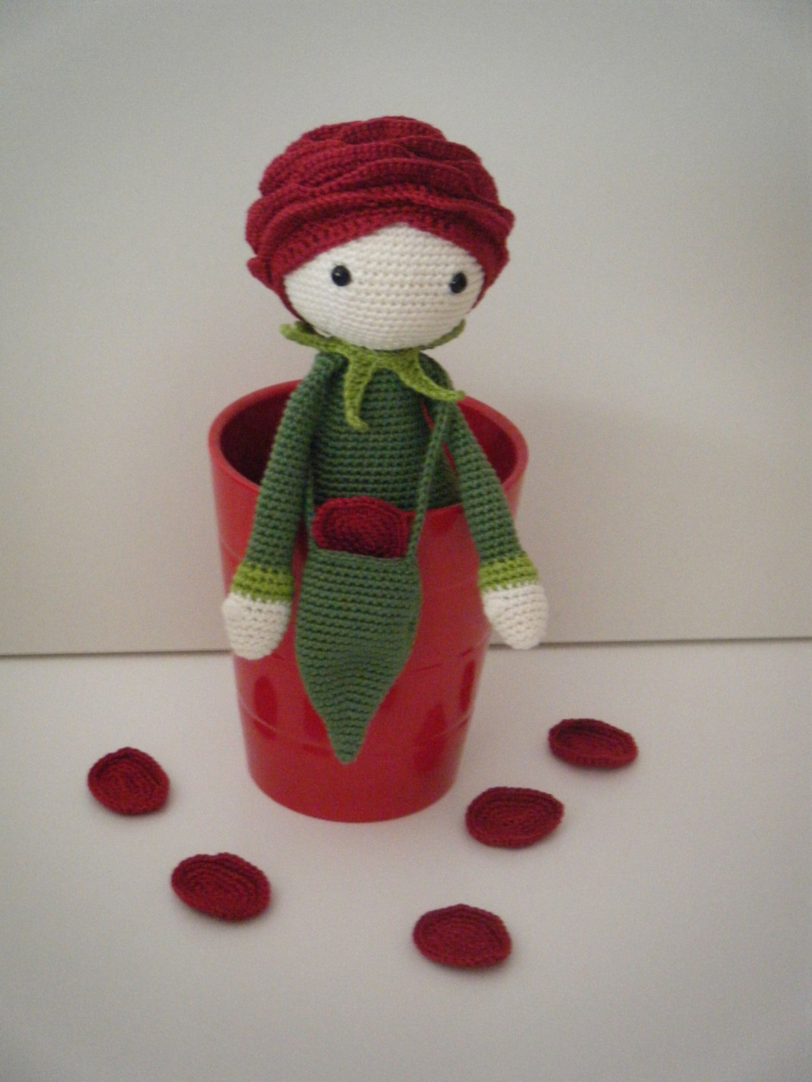 Made to Order Roxy the Flower Doll Rose Doll Custom - Etsy