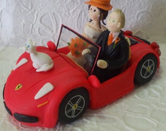 Ferrari cake topper | Etsy