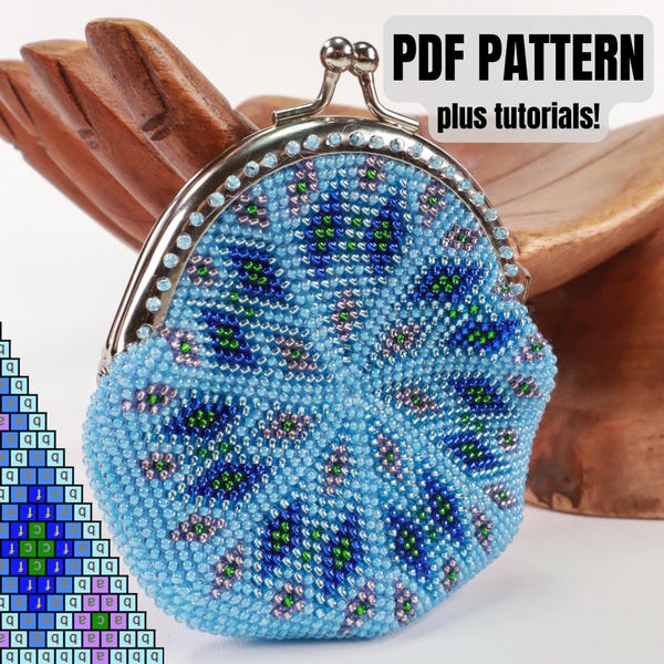 Beaded Coin Purse Pattern - Etsy
