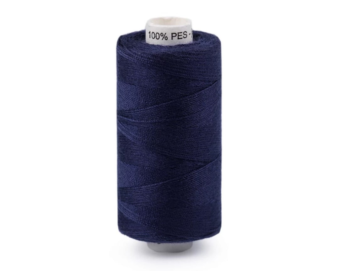 Bead Crochet Thread Navy Blue Color for Small Seed Beads, for 11/0 or 8 ...