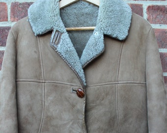 Sheepskin coat | Etsy