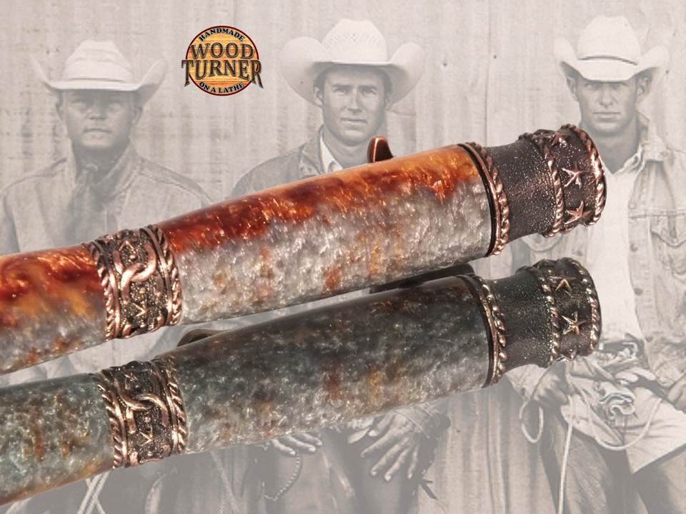 Cowboy-Western Twist Pen 0430