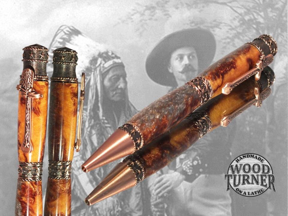 Cowboy-Western Twist Pen 0430