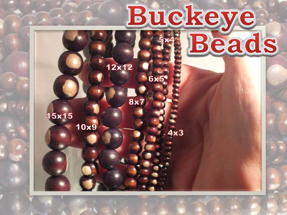 Buckeye Beads 5mm x 4mm - Item #9005