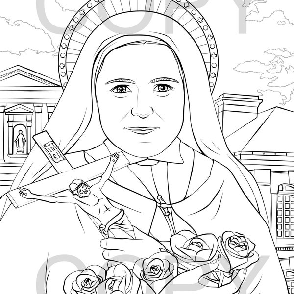 St Therese of Lisieux - Etsy