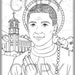 Saint Martin De Porres Coloring Pages | Etsy