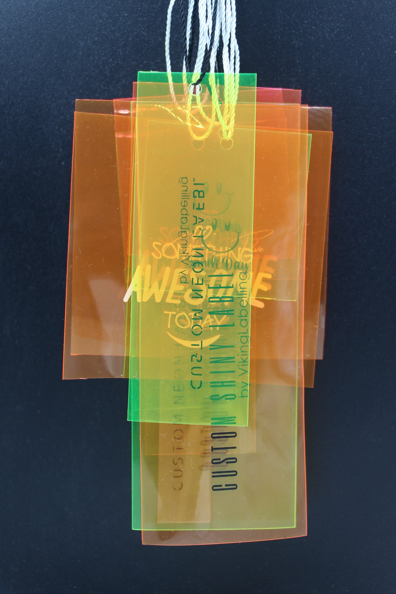 Soft PVC Swing Tag, Plastic Hang Tag, Custom Clear Tag, Neon Hang Tag, Plastic Swing Tag ...