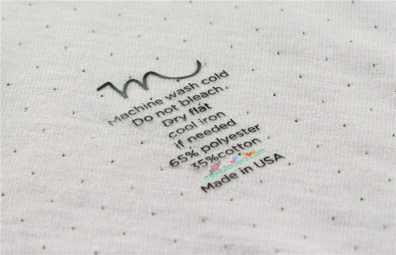 2000 Custom Iron On Personalize Iron Tag Iron on Name Tags | Etsy