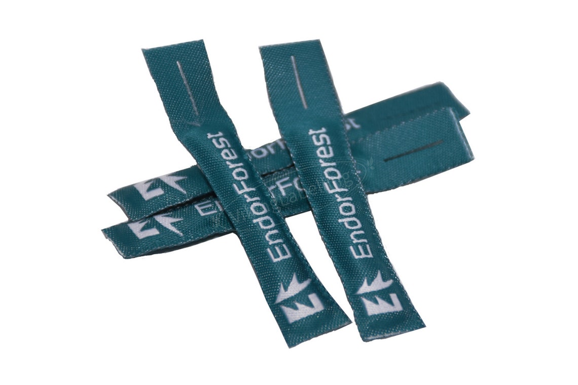 Cotton Filled Woven Labels Fabric Zipper Puller Custom Made - Etsy