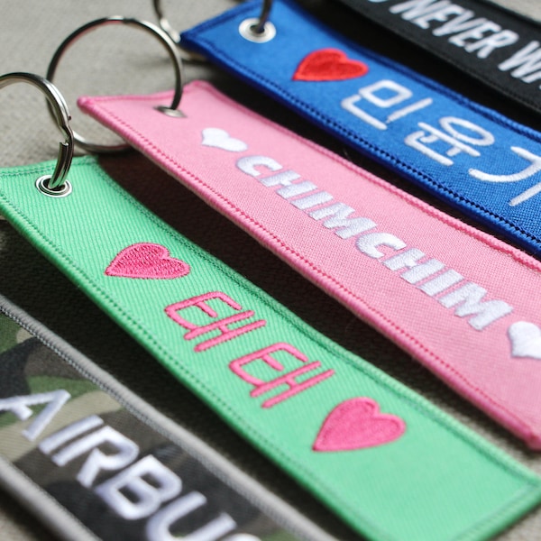 Fabric Luggage Tag - Etsy